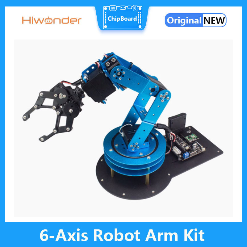 ️Hiwonder 6-axis Freedom LeArm Open Source Robot Arm Kit STM32/51 Microcontroller Programmable C ...