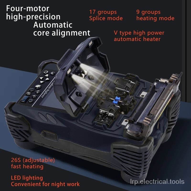 ━A-15F Automatic Alignment Fiber Fusion Splicer Machine 7s Fiber ...