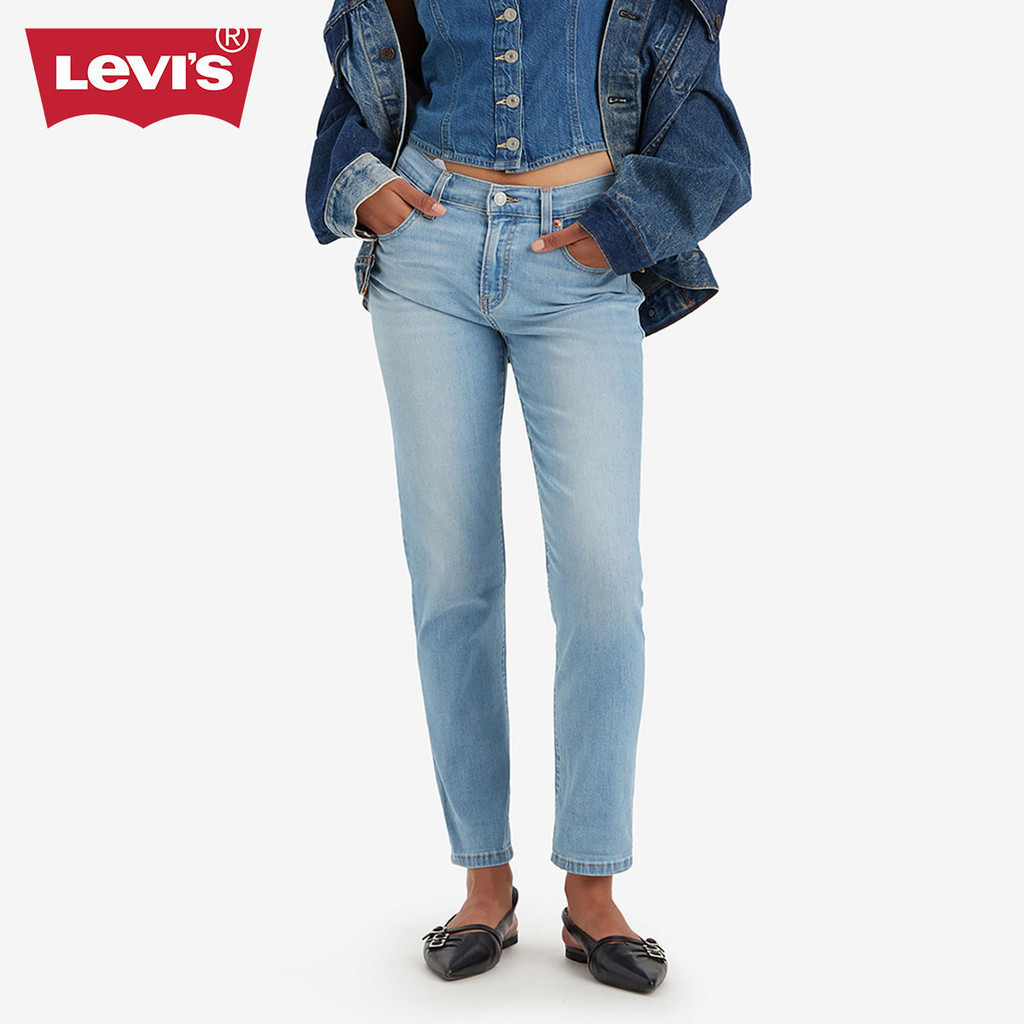 Levi's® Women's Mid-Rise Boyfriend Jeans 19887-0319 | Shopee Philippines