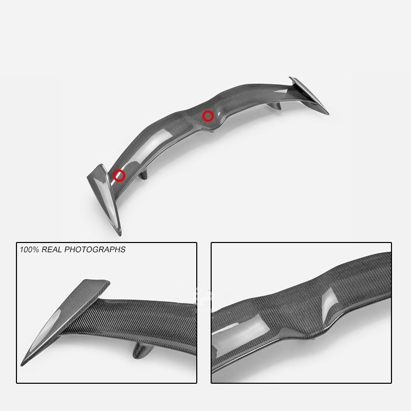 New Style Real Carbon Fiber Tail Wing for Hyundai Elantra Modified Rear ...