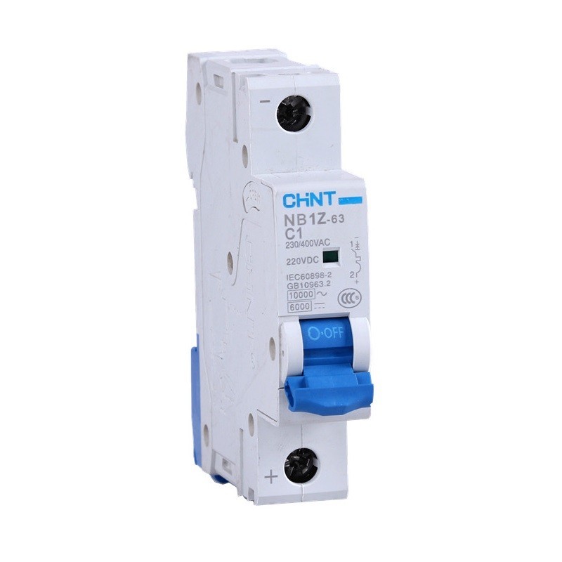 ♥CHINT NB1Z-63 1P DC Circuit Breaker DC MCB Circuit breaker 12V 24V ...