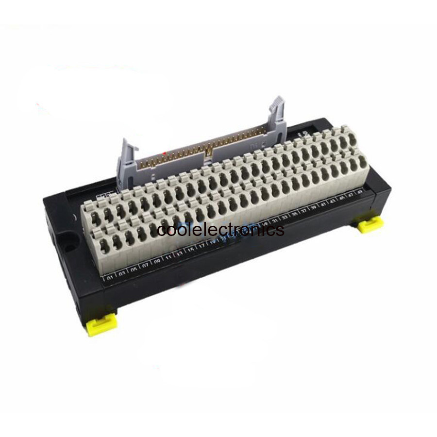 ♦50 Pin IDC IDC50P Male Clip type Screw-Free 2.54mm Terminal Block ...