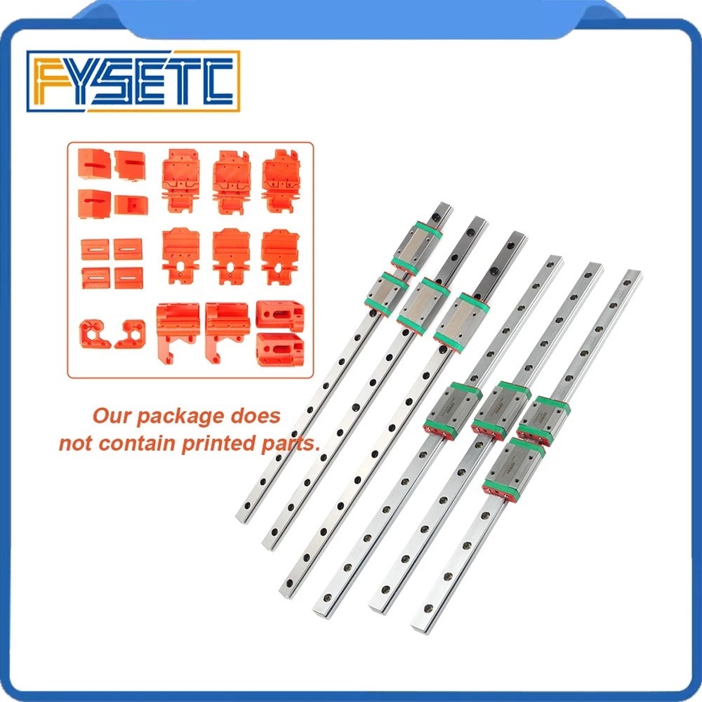 FYSETC HIWIN X-axis Y-axis Linear Rail Guide MGN12 for Prusa Mk3s 3D ...