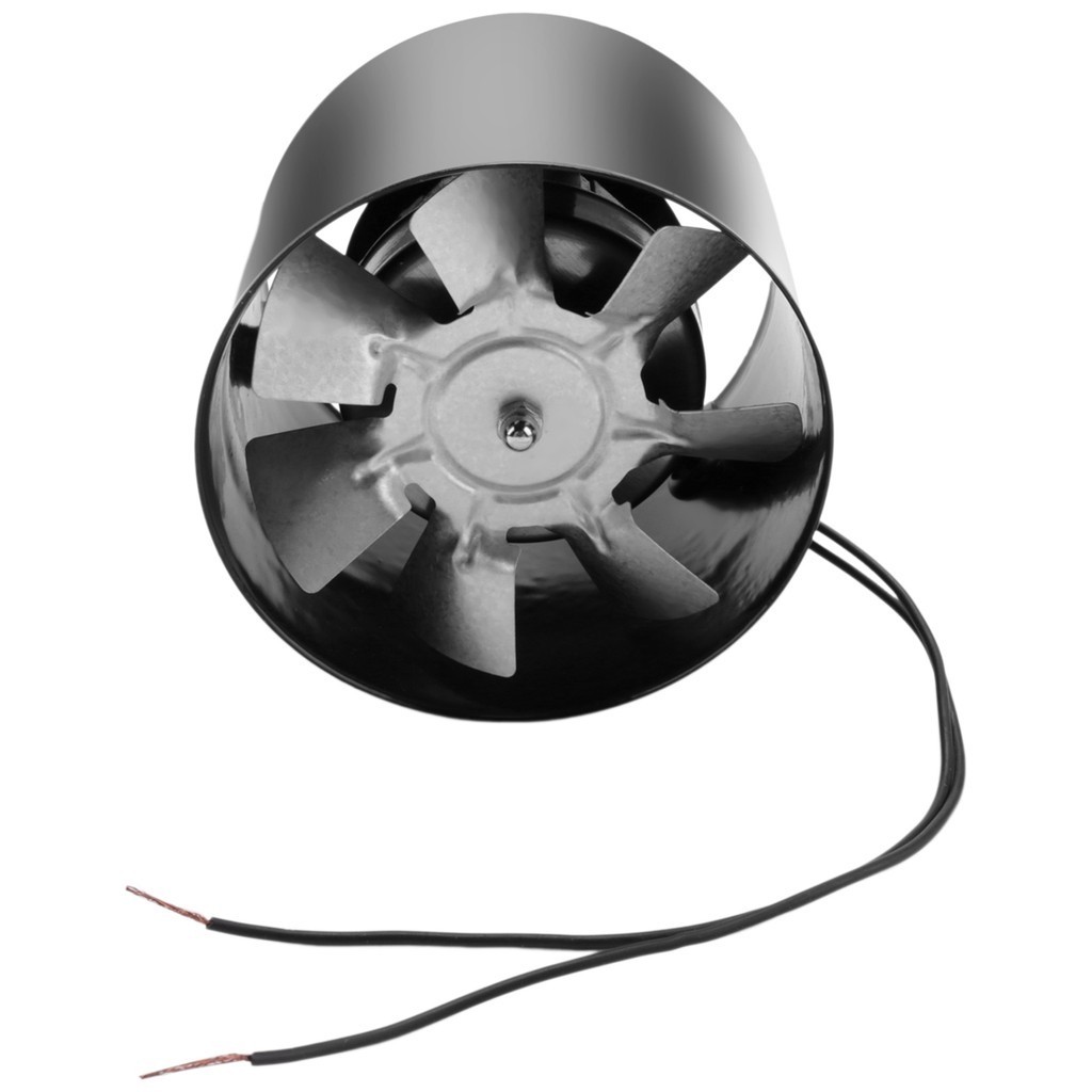 ☪4 Inch Inline Duct Fan Air Ventilator Pipe Ventilation Exhaust Fan ...