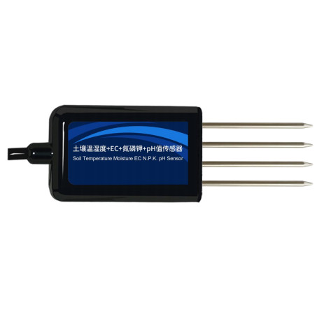 BGT CE 7 in 1 IoT LORA LORAWAN RS485 Modbus Soil NPK EC Conductivity Temperature Moisture PH Se ...