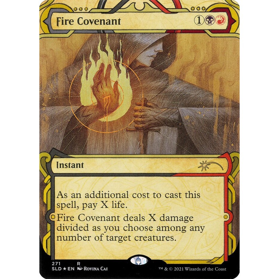 Pr0xy Card - Fire Covenant | Secret Lair Drop (SLD) | Shopee Philippines