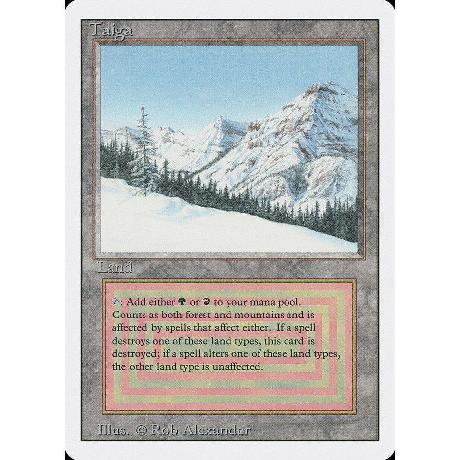 MTG Proxy Card - Taiga | Revised Edition (3ED) | Shopee Philippines