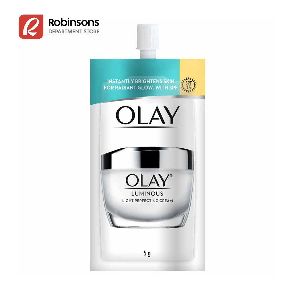 Olay Luminous Light Perfecting Day Cream with SPF15 5g | Shopee Philippines
