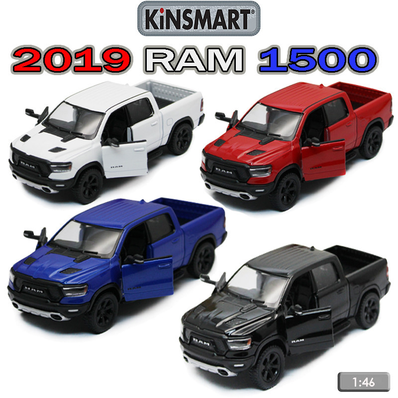 Kinsmart 1:46 2019 Ram 1500 Diecast Vehicle Model RIC (19908 ...