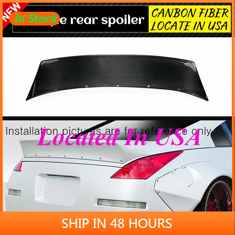 -Carbon Rear Trunk Spoiler For Nissan 350Z Z33 RB Version 2 Wing Lip ...