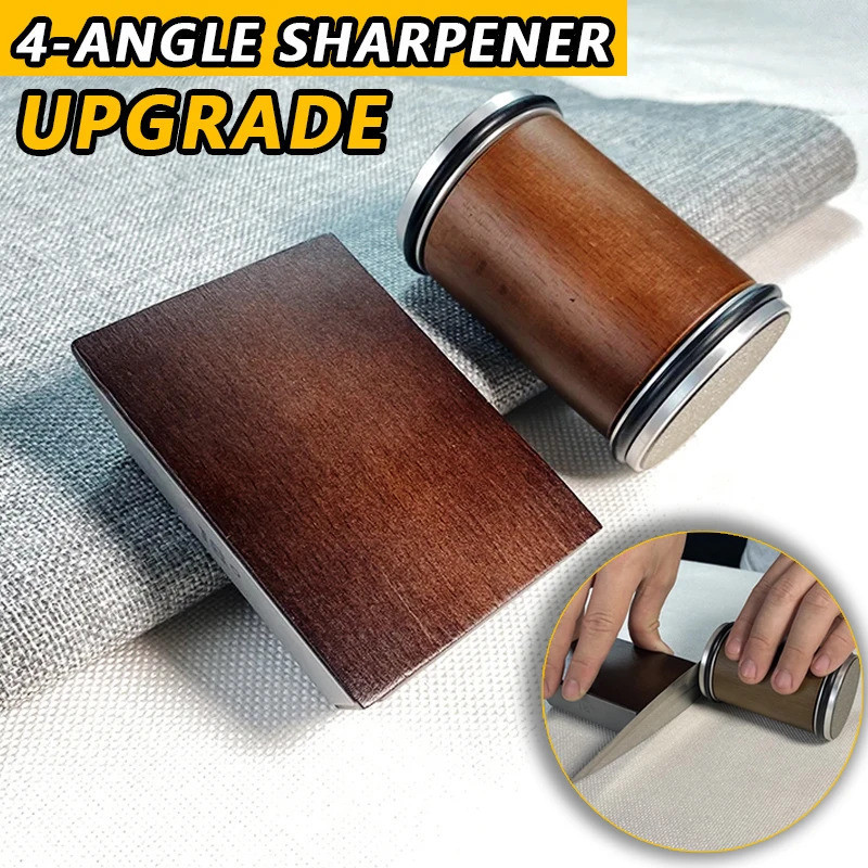Hot Straight Roller Sharpening Stone Magnetic Rolling Sharpener Kit ...