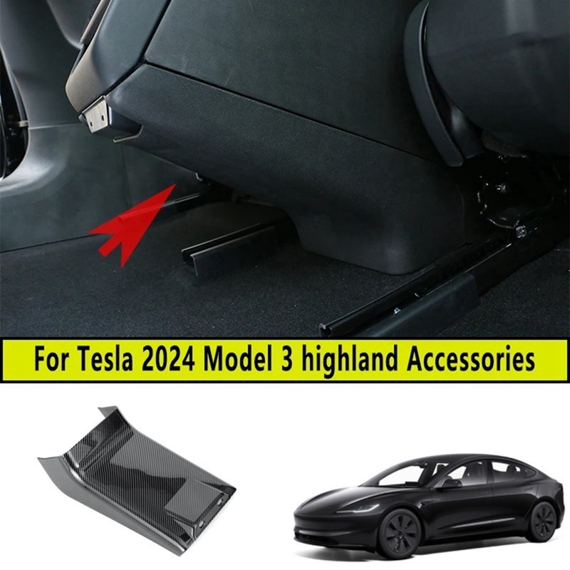 ~Rear Anti Kick Cover Protector Panel Trim For Tesla Model 3 Highland ...
