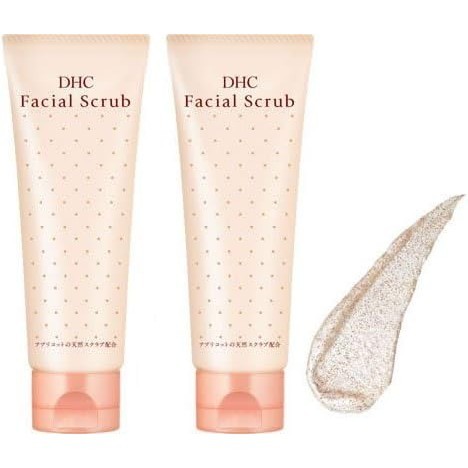 Set of 2: DHC Medicated Facial Scrub Directly from Japan | Shopee ...