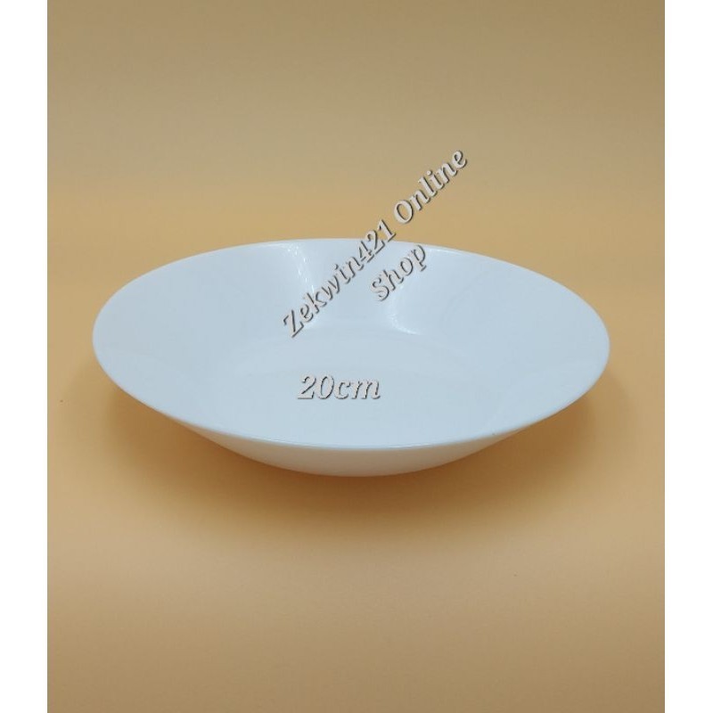 OFTAST ÌKEA Deep plate/bowl, white20 cm (8 ") | Shopee Philippines