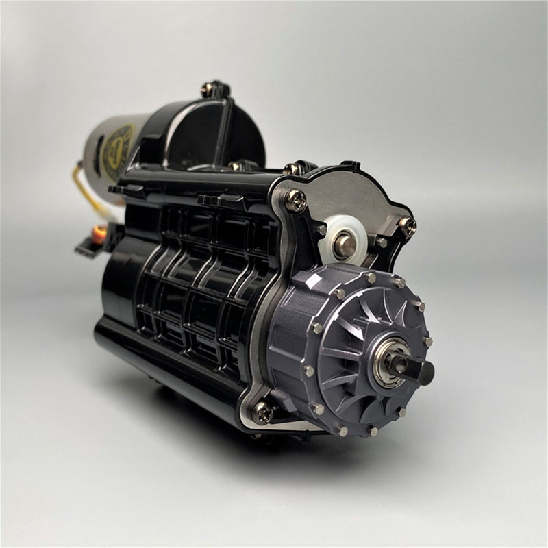 ♨RC Truck Metal Gear Box Reducer Torque Booster for 1/14 Tamiya SCANIA ...