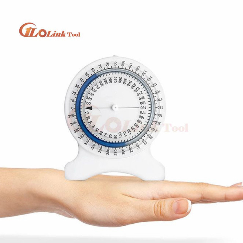 Bubble Motion Inclinometer for Physical Therapy Goniometer Measure Tool ...