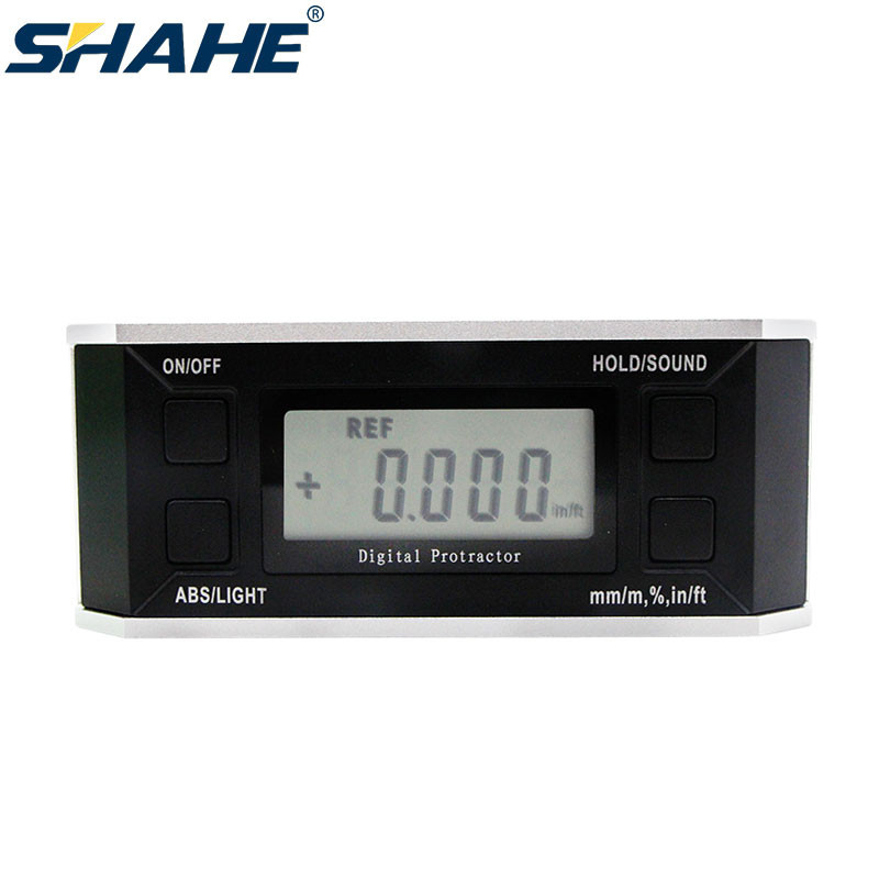 360 Degree Metal Angle Gauge Electronic Digital Protractor Inclinometer ...
