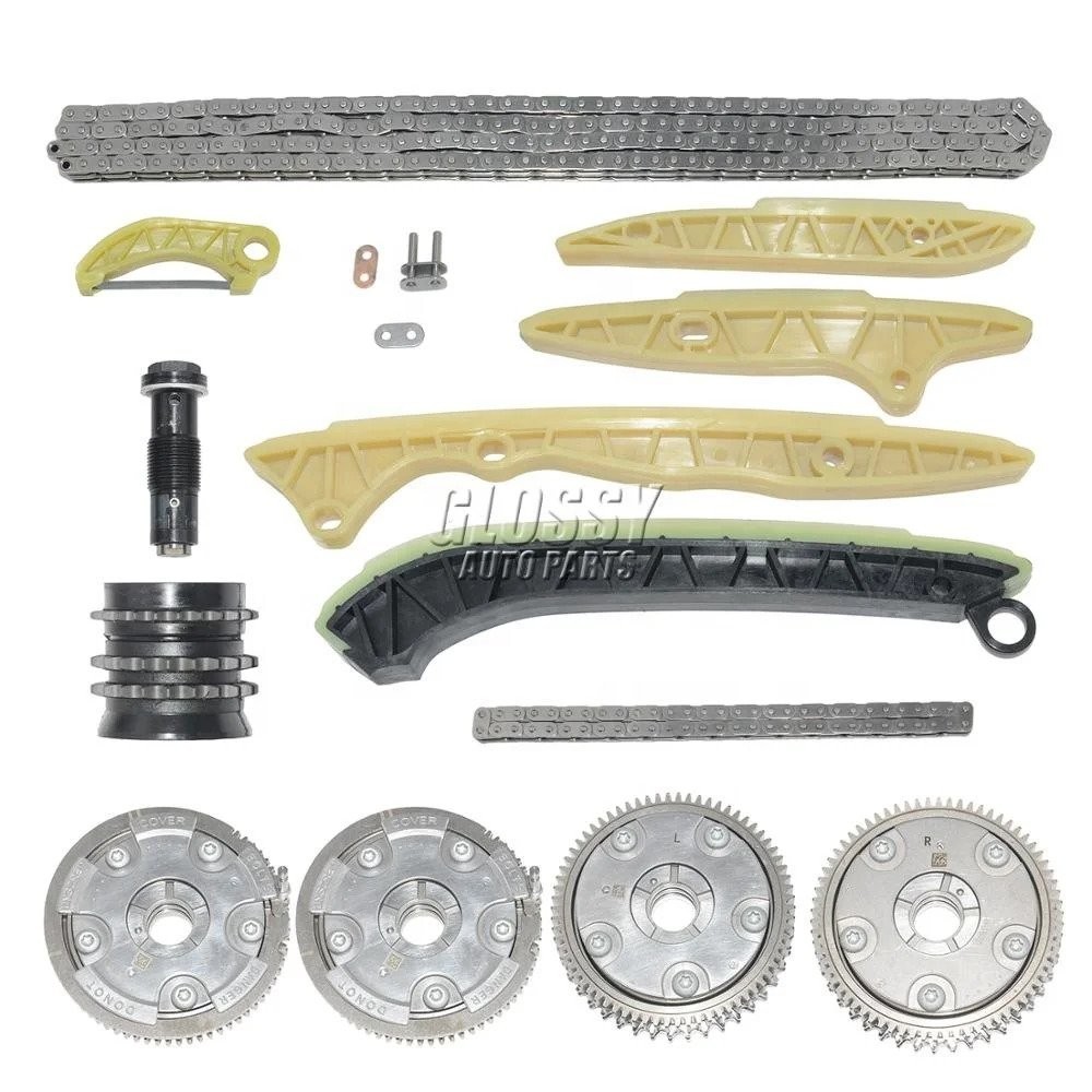 Glossy Camshaft Adjuster Timing Chain Kits For M272 M273 W463 R230 ...