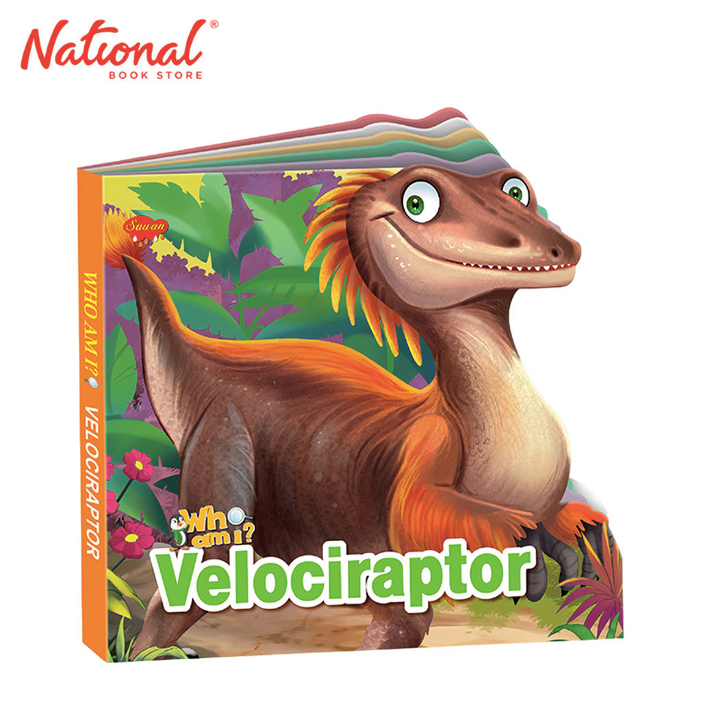 Who Am I: Velociraptor Board Book - Preschool Books | Shopee Philippines