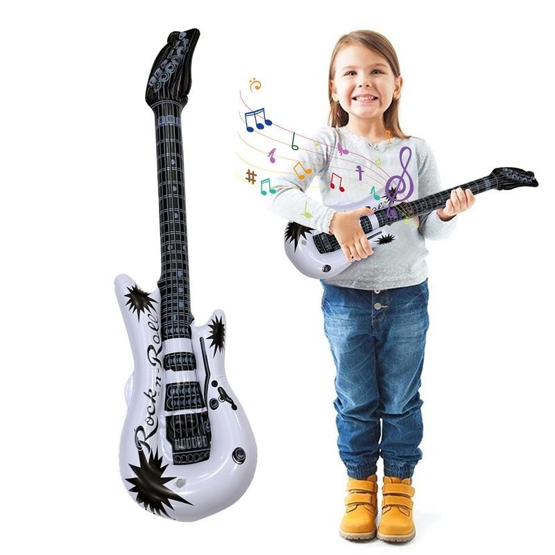 Creative Inflatable Guitar Inflatable Rock 'N Roll Electric Guitar ...