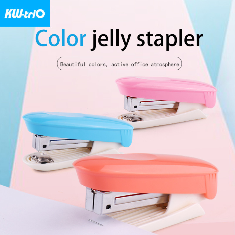 KW-triO Mini Portable Stapler 48mm Paper Feed Depth Stapler Machine ...