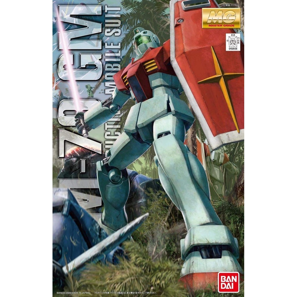 Authentic MG Mobile Suit Gundam RGM-79 Jim Ver.2.0 1/100 scale color ...