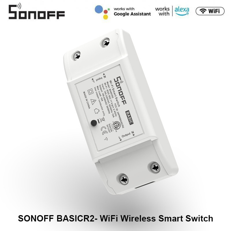 ♦Sonoff Basic R2 Wifi DIY Interruptor Smart Switch Remote Controller Smart Home EWeLink APP ...