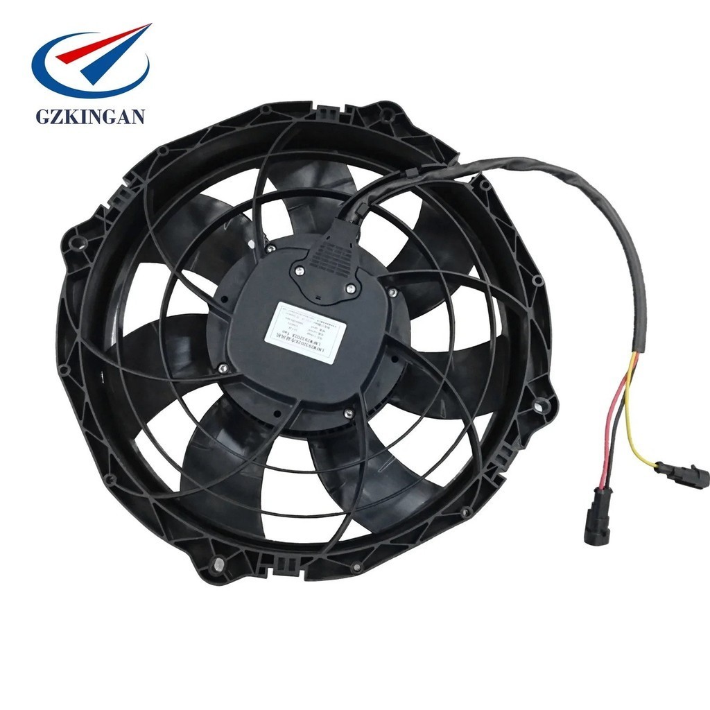 China make 24V brushless dc motor fan for bus air conditioning system ...