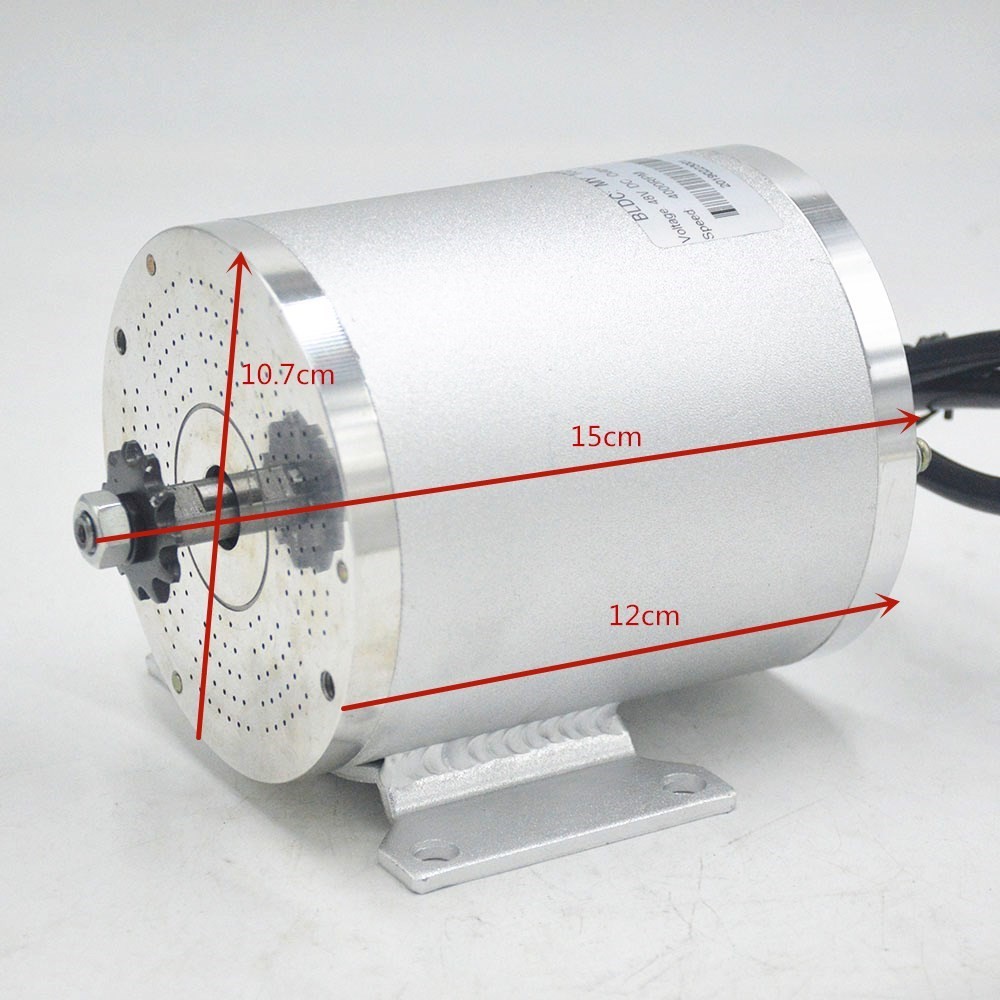 ️36V 48V 1000W Electric Motor Brushless BLDC MOTORS MY1020 Scooter ...