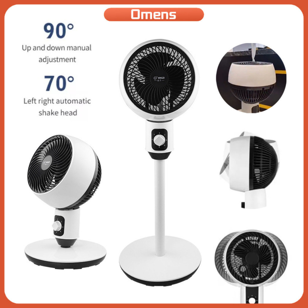 Electric fan cooler stand Fan inverter fan Quiet Desk Floor 2 in 1 fan ...