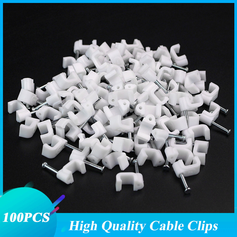 ♡100 pieces/batch round 4mm 6mm 8mm 10mm bag pin-line plastic clamping ...