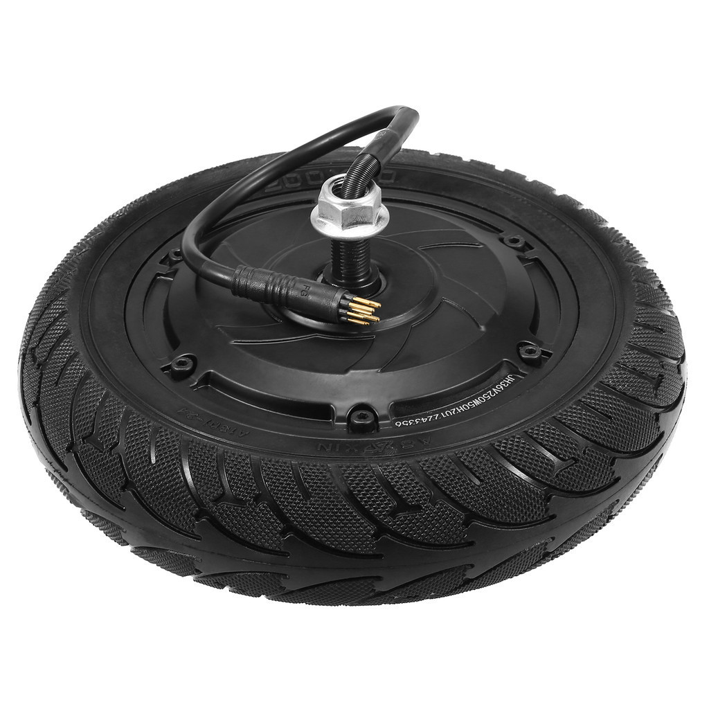 250W Electric Scooter Engine Motor Tire Front Wheel Solid Tire Engine ...