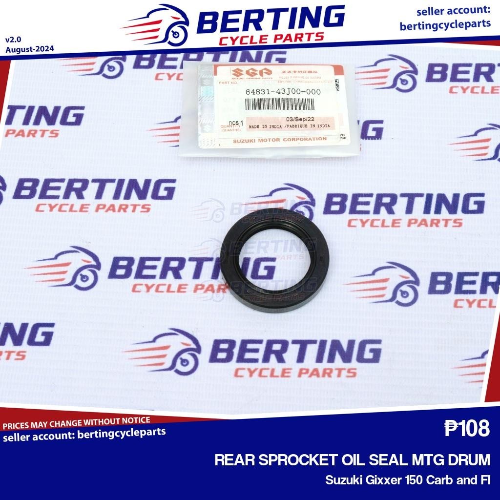 SGP REAR SPROCKET OIL SEAL MTG DRUM Suzuki Gixxer 150 Carb and FI ...