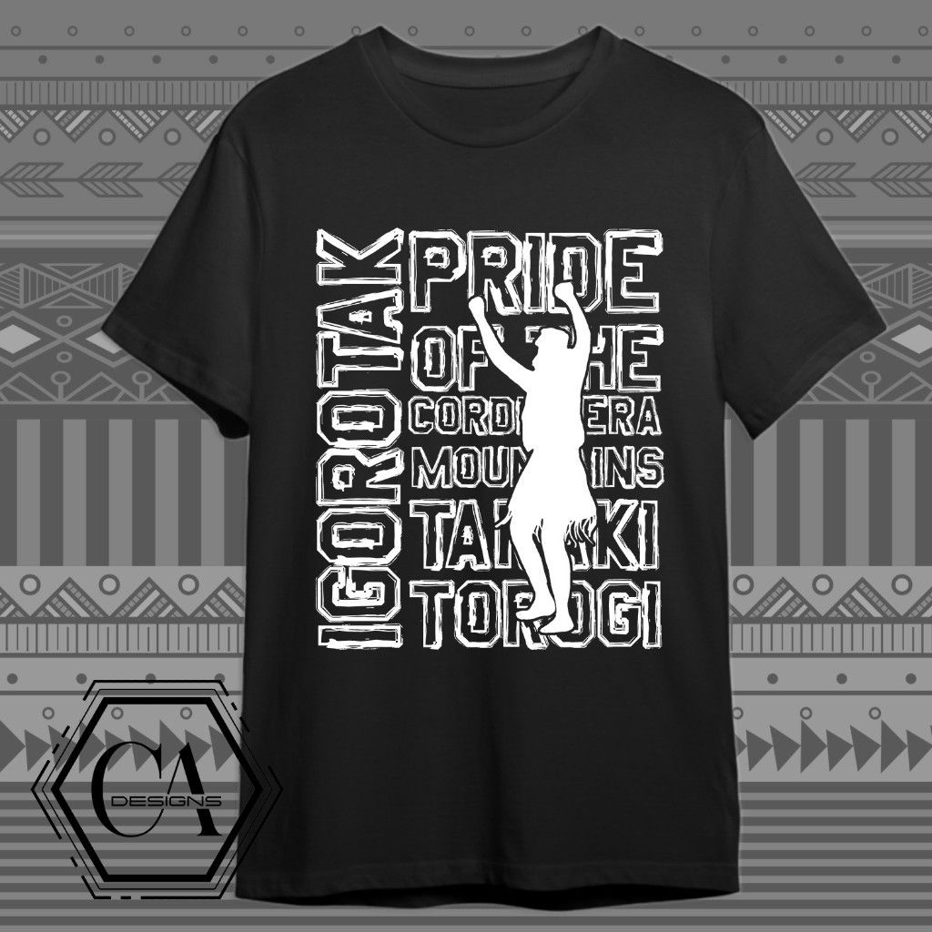 IGOROTAK MAN SHIRT (IGOROT COLLECTION) - Unisex/Quality Cotton/Quality ...