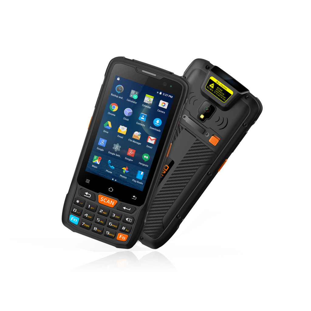 Caribe Pl 40l Rugged Handheld Pda 1d Barcode Scanner Android Tablet Ip65 Waterproof F♣ Shopee