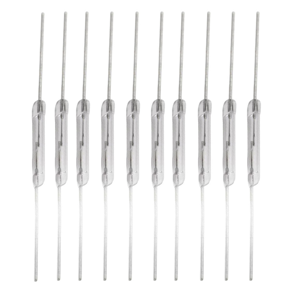 ★10 Pcs N/O Reed Switch Vibration-resistance Magnetic Switch Normally ...