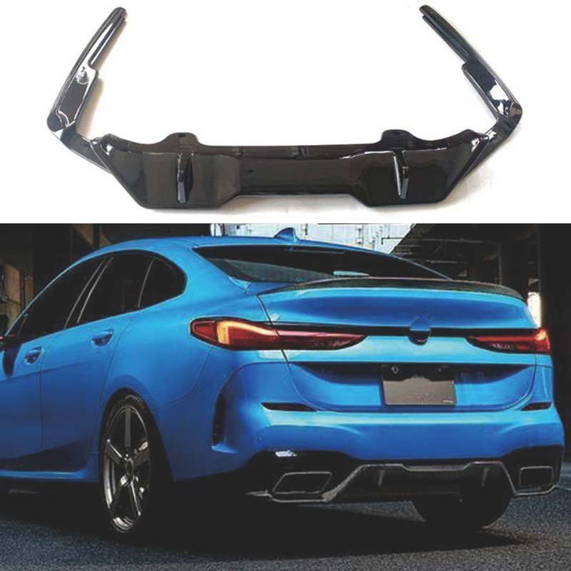 ♚Car Rear Bumper Lip Diffuser Body Kit Spoiler Guard Protection For BMW ...