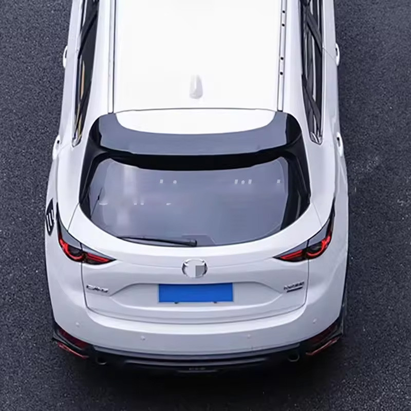 ☆Carbon Fiber Rear Wing Rear Spoiler Top Wing for 2017-2019 Mazda CX5 ...