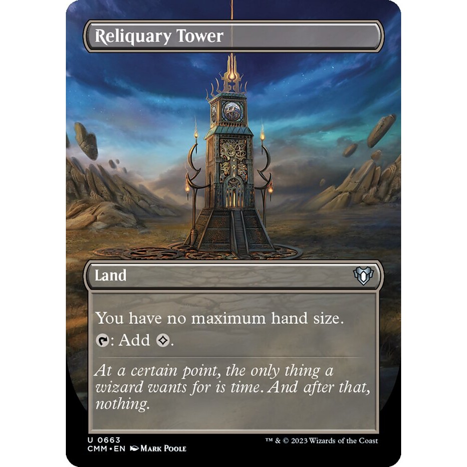 Reliquary Tower JAP Commander Masters CMM MTG Magic the Gathering ...
