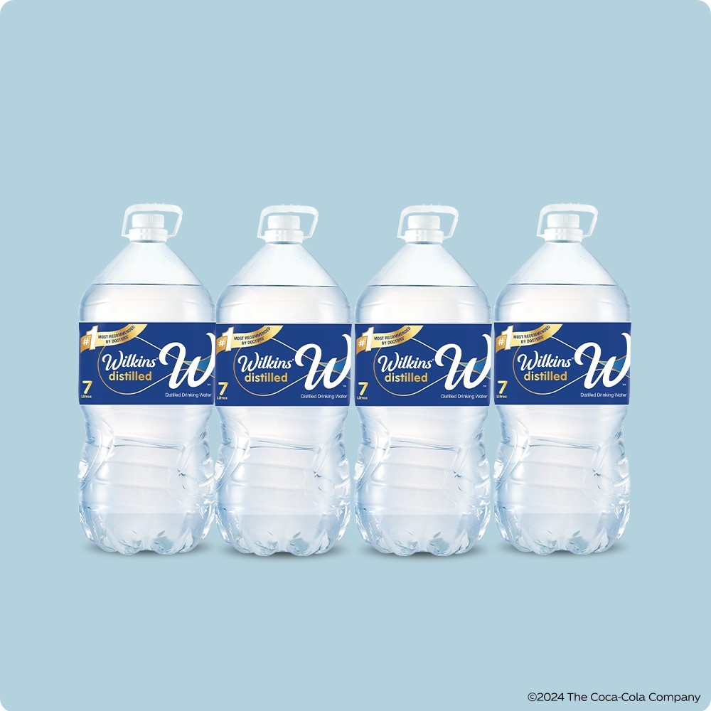Wilkins Distilled Water 7L - Pack of 4 | Shopee Philippines
