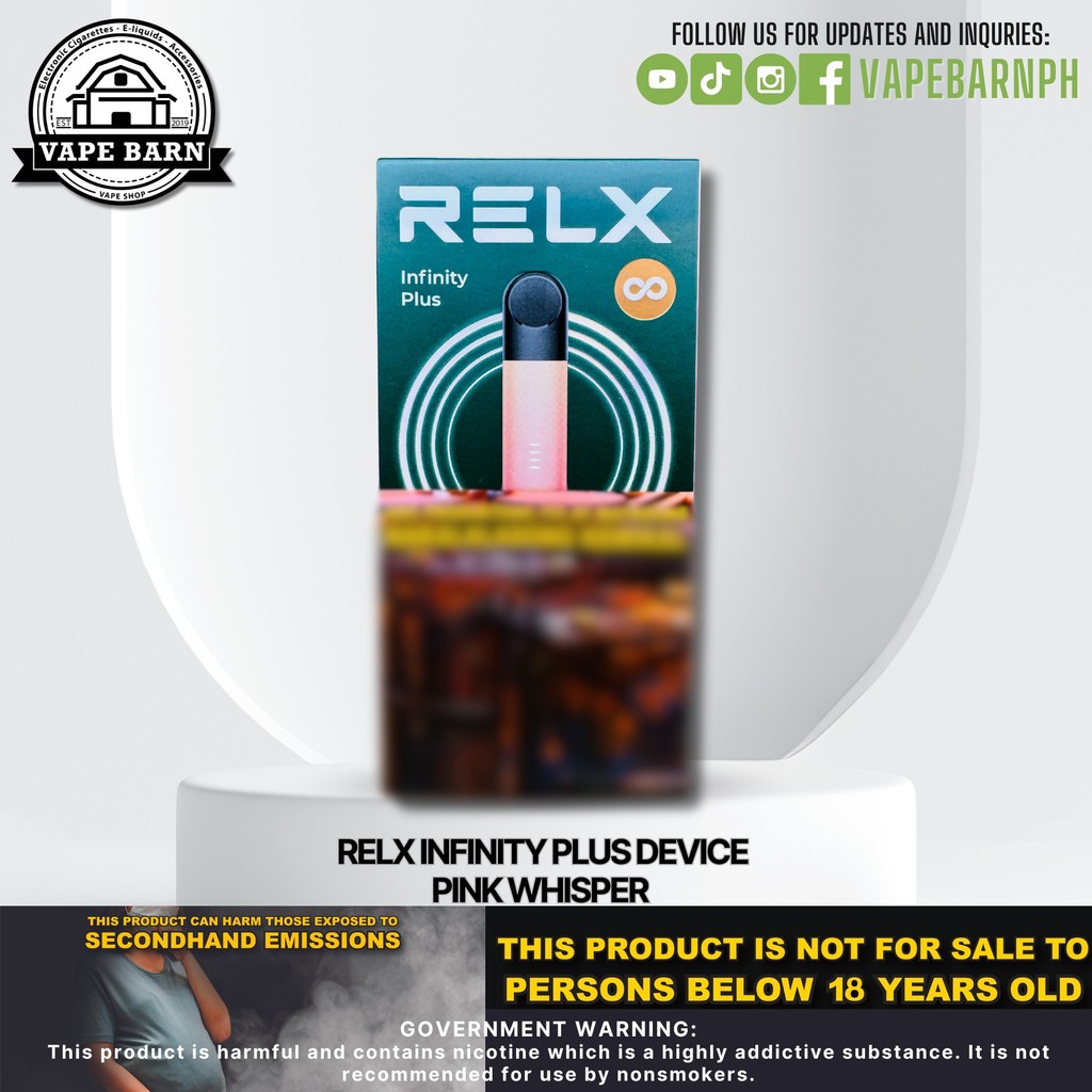 RELX Infinity Plus Device [Closed Pod Device] | Shopee Philippines