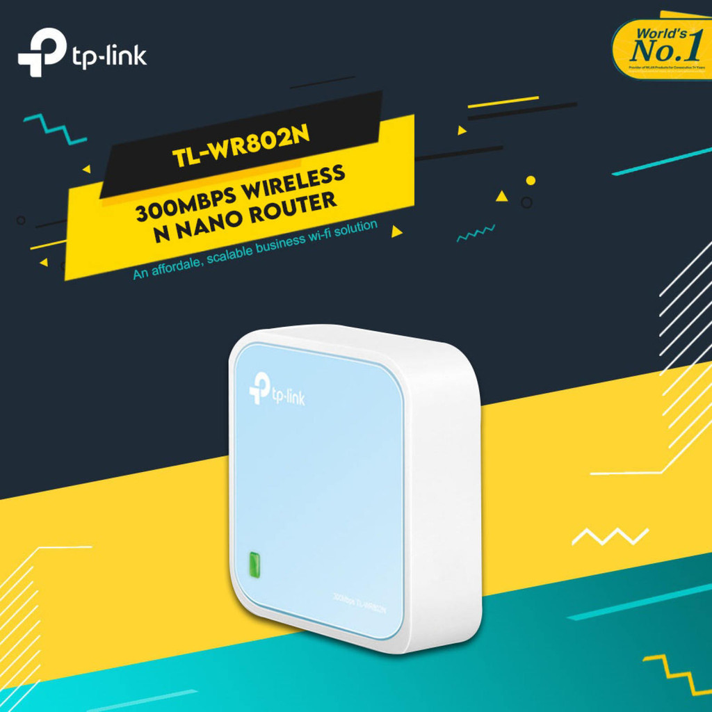 tp-link TL-WR802N 300Mbps Wireless N Nano Router | Router | Wireless ...