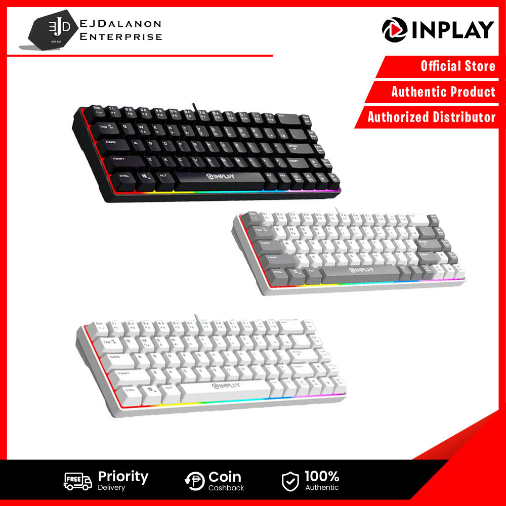 Inplay BK680 68 Key Gaming Keyboard | EJDalanon Enterprise | Shopee ...