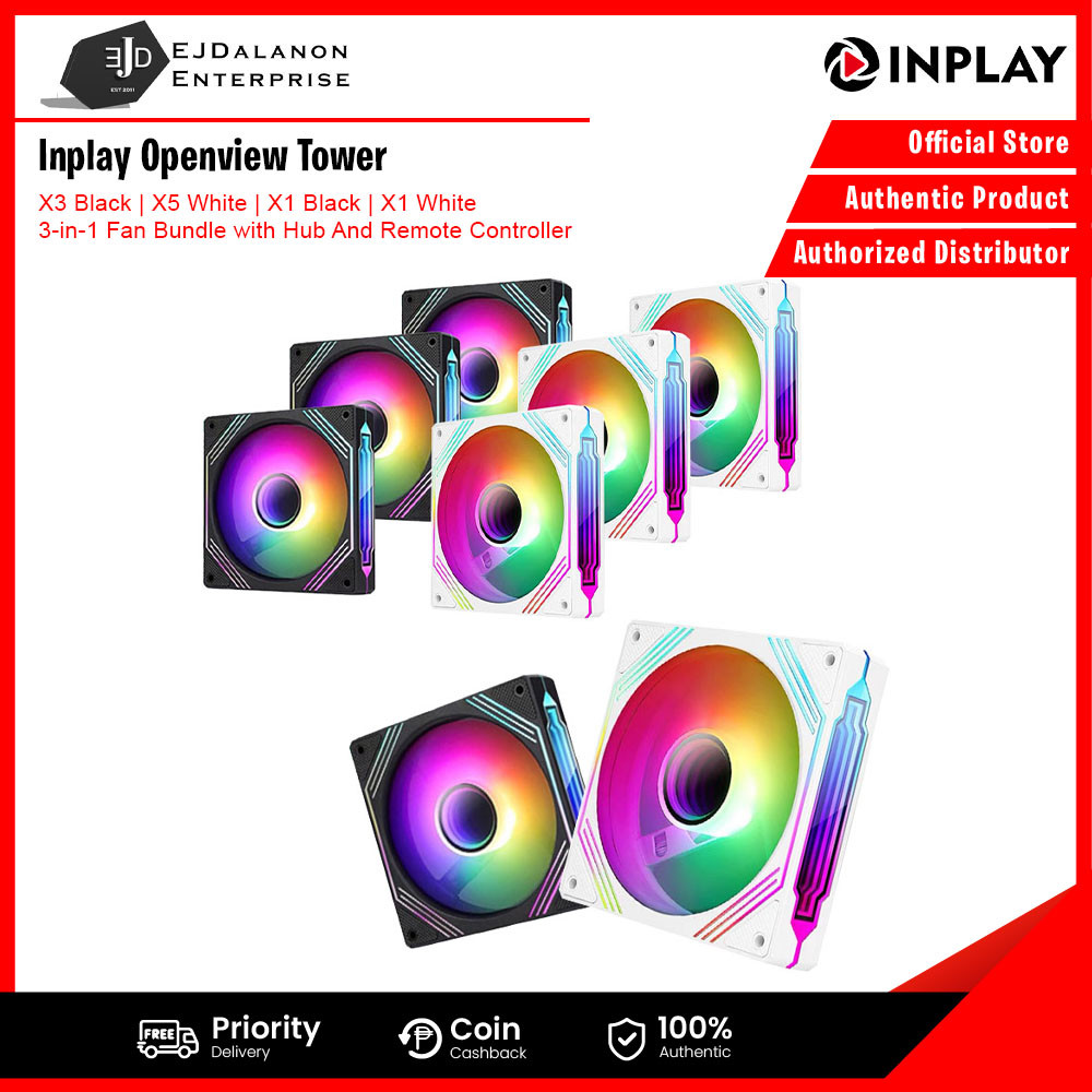 Inplay Openview Tower 6Pin Single Fan Only | 3-in-1 Fan Bundle ...
