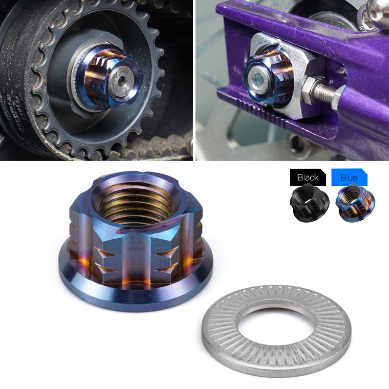 For Surron light bee X Primary Belt Pulley Nut & Rear Axle Nut light ...