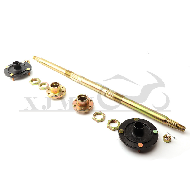 ☇82cm modified four-wheel go-kart ATV 125 150 200cc big bull rear axle ...
