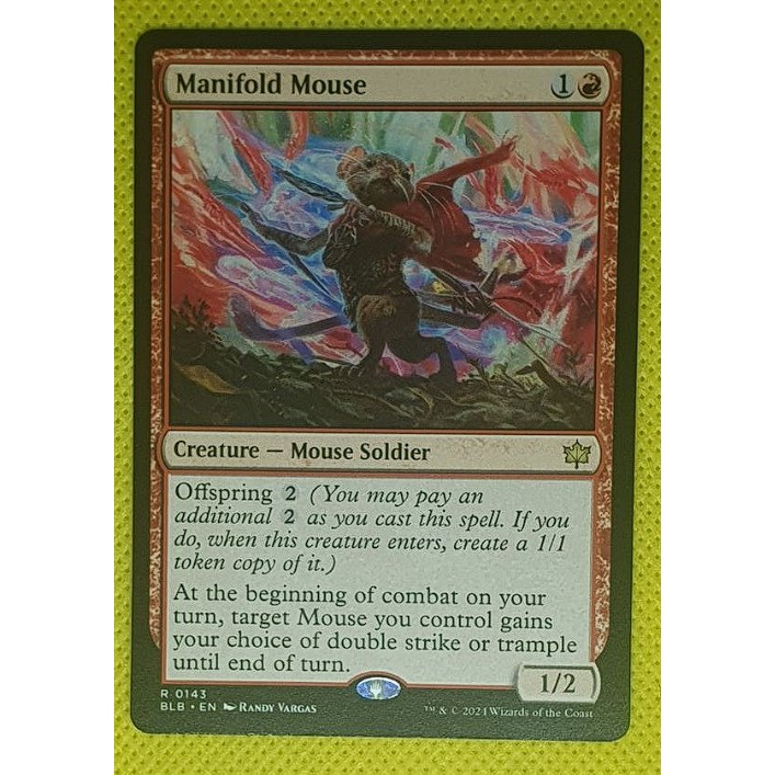 Manifold Mouse - Bloomburrow (BLB) | Shopee Philippines