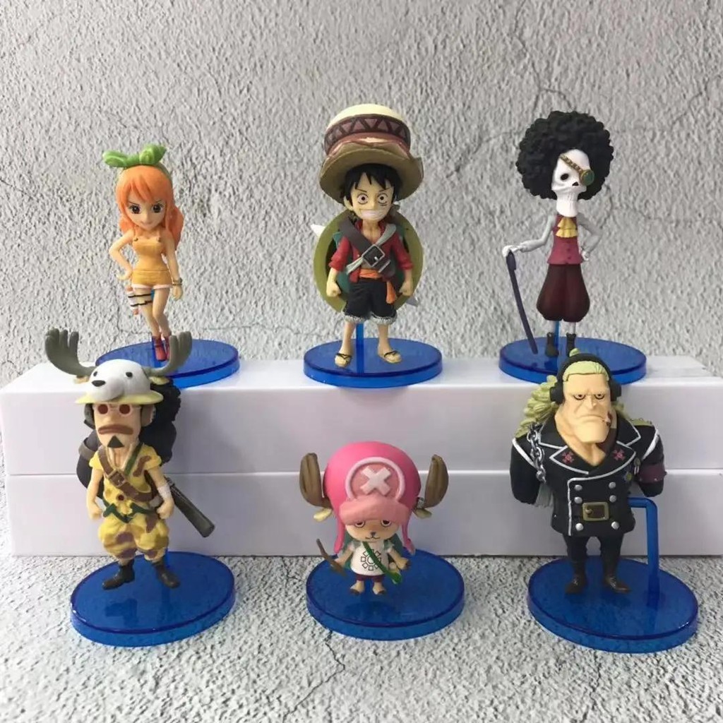 Anime One Piece WCF World Collectible Figure Luffy Nami Usopp Chopper ...