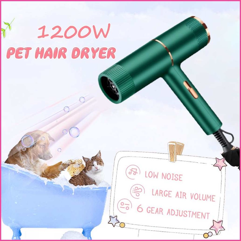 )^_1200W Portable blower brush hair dryer Mini dryer Pet dryer Salon ...