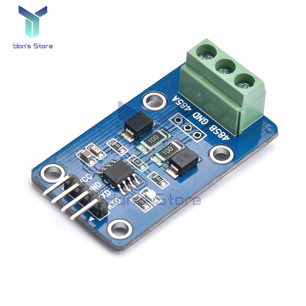 ⋚DC 5V Microcontroller TTL Turn to RS485 Module RS 485 to Serial port UART Level Converter Modul ...